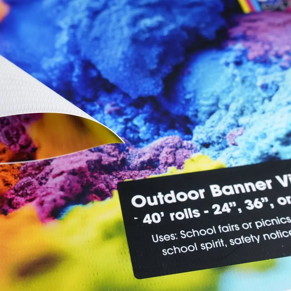 What is Scrim Vinyl? Role in School Posters - School Poster Makers